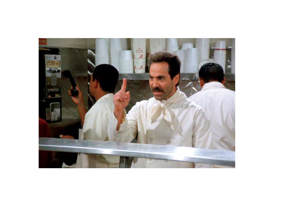 The “Soup Nazi“ Approach to Traffic Tickets – Traffic Ticket Defense Blog